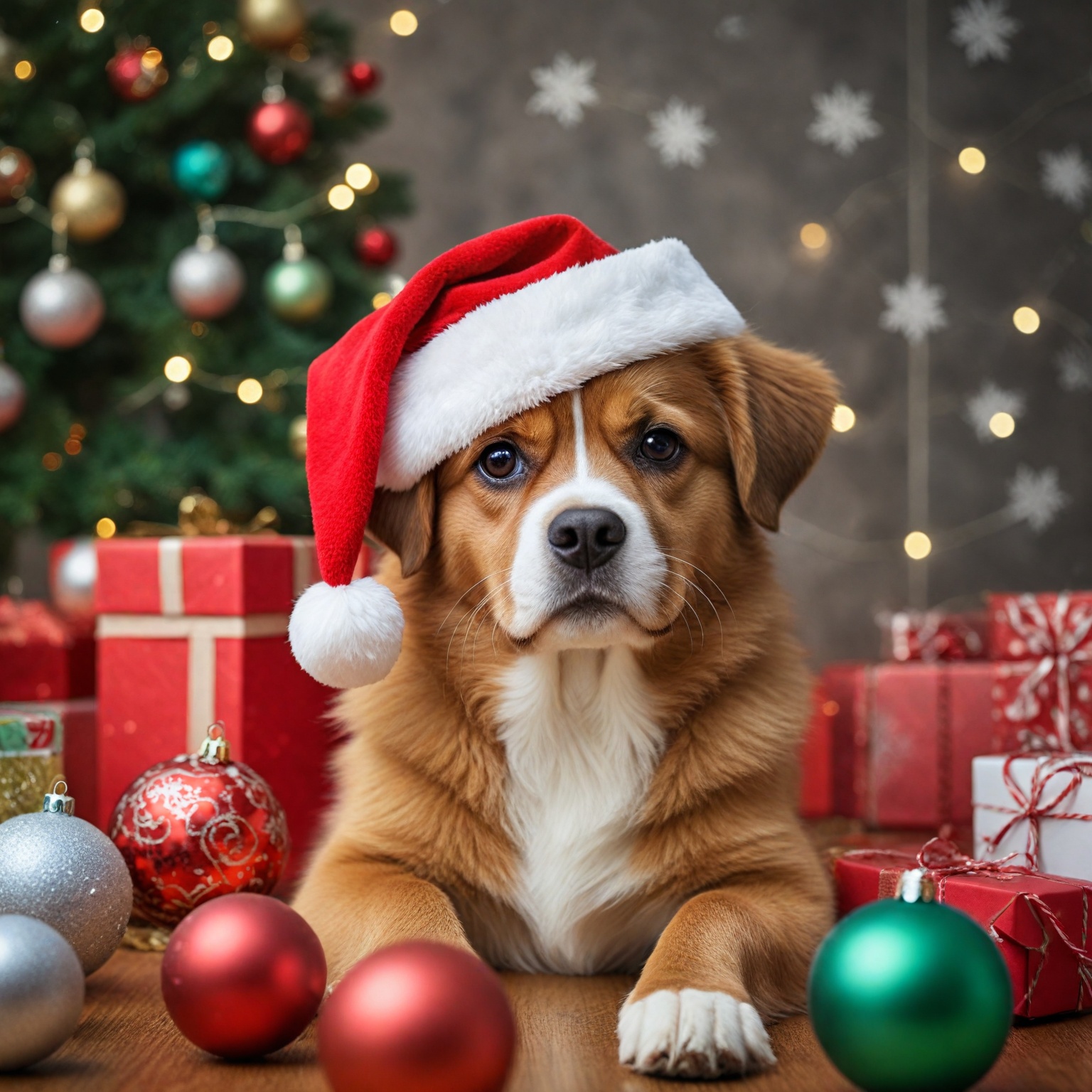 Heartwarming Christmas Cards Featuring Dogs - Wishes Message