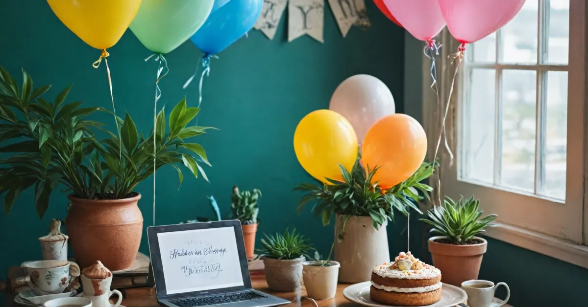 Thoughtful ways to say happy work anniversary mem
