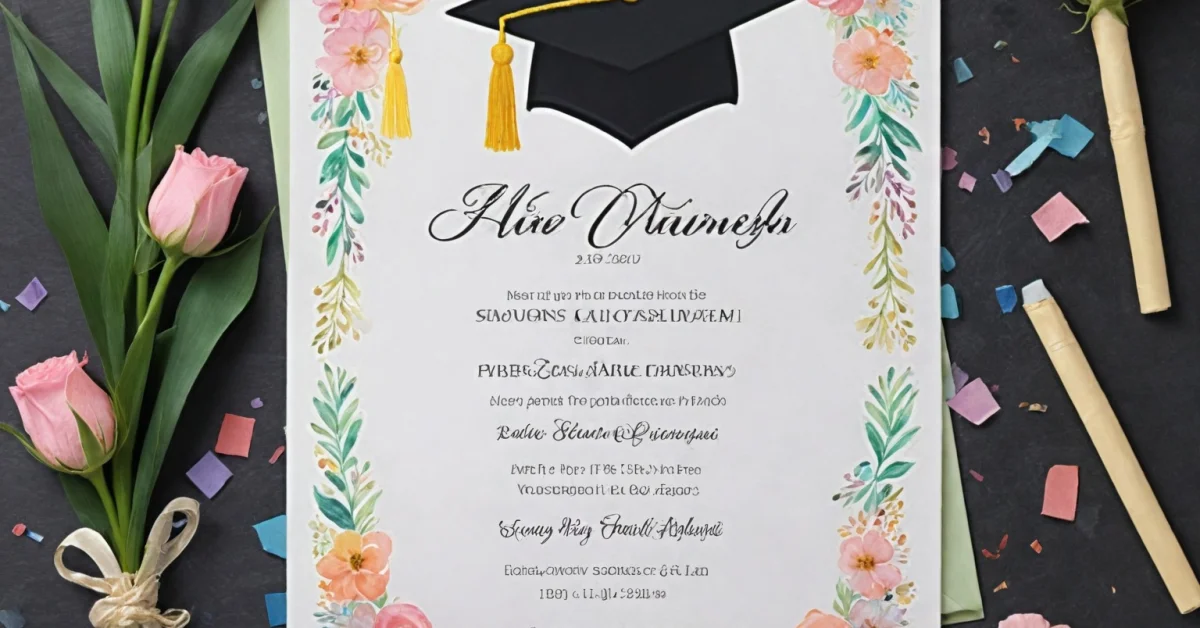 How to craft the perfect message for a graduation announcement